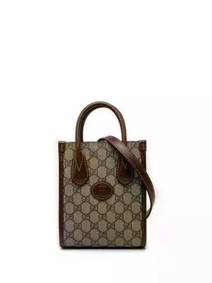 Gucci 2016-2026 Mini Gg Supreme Interlocking G Satchel