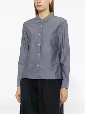 AGNES B. Logo-embroidered Shirt
