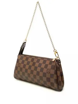LOUIS VUITTON 2010 Damier Ebene Eva Satchel