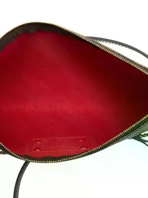 LOUIS VUITTON 2010 Damier Ebene Eva Satchel