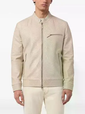 BILLIONAIRE Python-leather Jacket