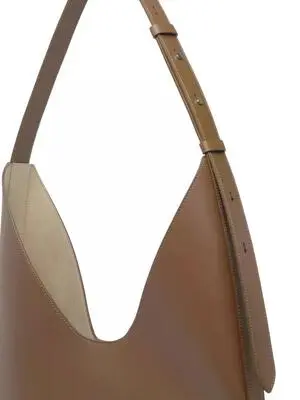 AESTHER EKME Asymmetric Leather Shoulder Bag