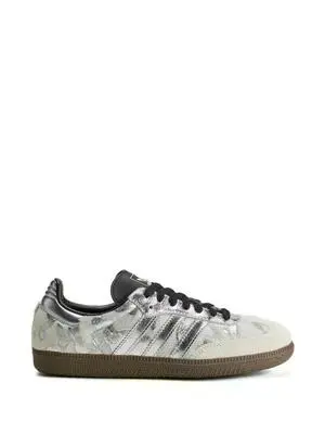 Adidas Samba Metallic Sneakers - Silver