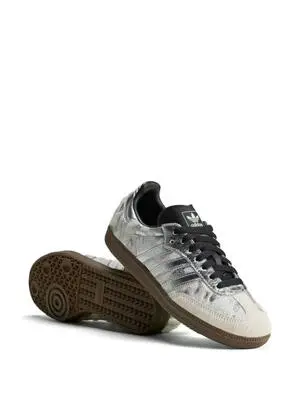 Adidas Samba Metallic Sneakers - Silver