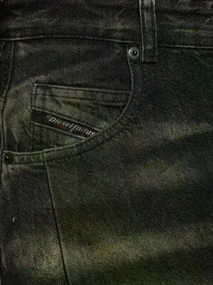 DIESEL® Relaxed Jeans High-waist 1987 D-khelz - Black