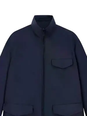 Giorgio Armani Zip-up High-neck Coat