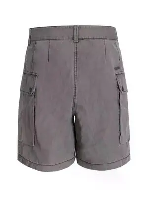 Armani Exchange Cotton Cargo Shorts - Grey