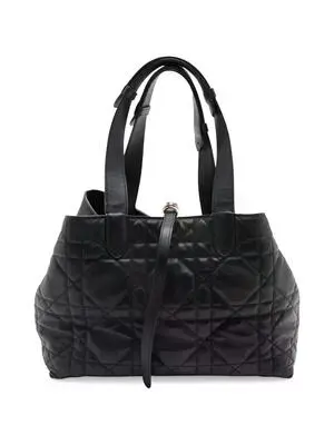 DIOR 2020-2026 Medium Macrocannage Calfskin Toujours Handbag
