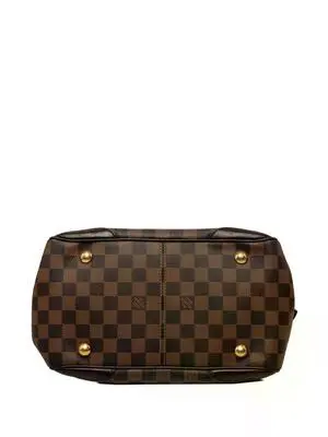 LOUIS VUITTON 2010 Damier Ebene Verona Pm Handbag