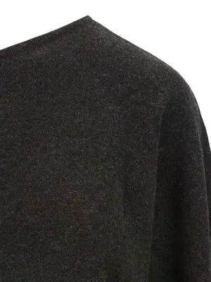 Arch4 Wiki Asymmetric One-shoulder Sweater - Grey
