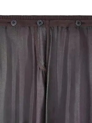 Giorgio Armani Button-detail Trousers