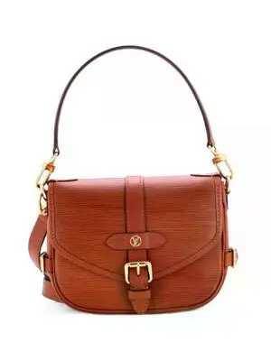 LOUIS VUITTON Saumur Handbag Epi Leather Bb Crossbody Bag - Brown