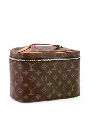 LOUIS VUITTON Nice Vanity Case Monogram Canvas Bb Pouch