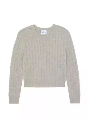 KUJTEN Caroline Cable Oat Sweater