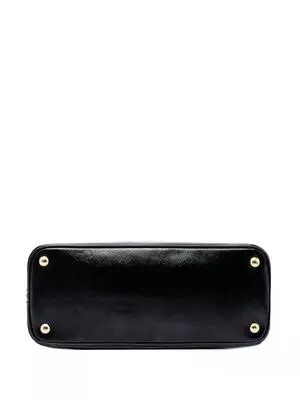 Prada 2010-2026 Medium Saffiano Vernice Promenade Satchel