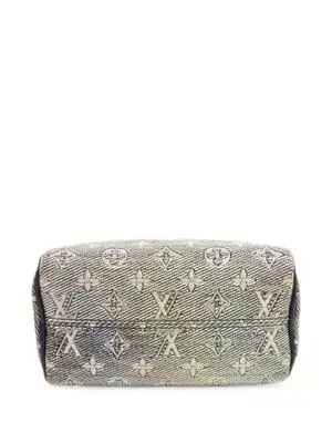 LOUIS VUITTON Speedy Bandouliere 20 Monogram Shoulder Bag - Blue