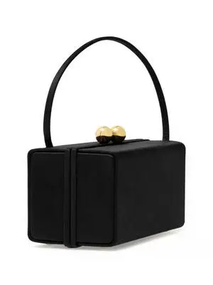 Carolina Herrera Mimi Satin Top-handle Bag - Black