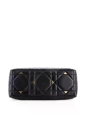 Dior Lady 95.22 Bag Cannage Embossed Leather Large Tote Bag