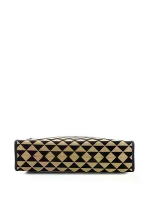 Prada Symbole Shopper Jacquard Large Tote Bag