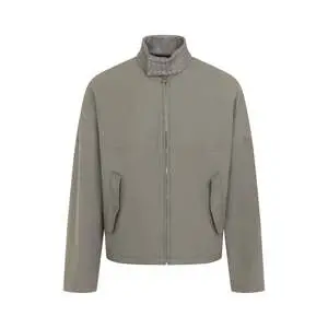 Bottega Veneta Cotton Zip Jacket - Gray