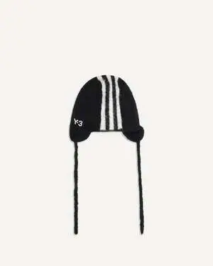 Y3 Bonnet Stripes - Black