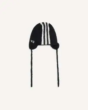 Y3 Bonnet Stripes - Black