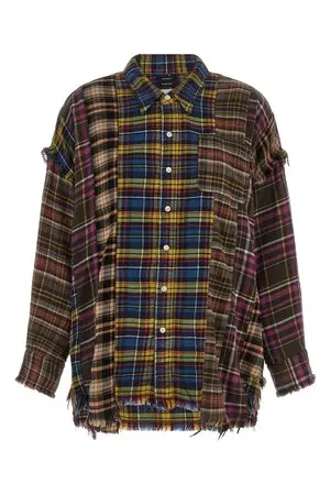 R13 Patchwork Shirt - Multi