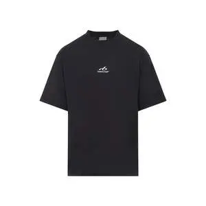 Balenciaga Medium Fit T-shirt - Black