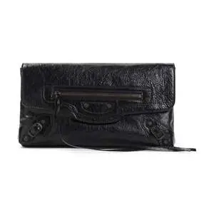 Balenciaga Le City Clutch - Black