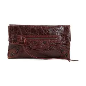 Balenciaga Le City Clutch - Red