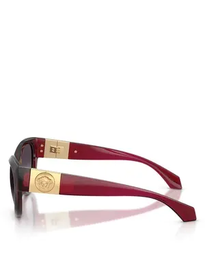 Versace Cat Eye Sunglasses, 56mm