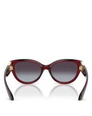 Versace Cat Eye Sunglasses, 56mm