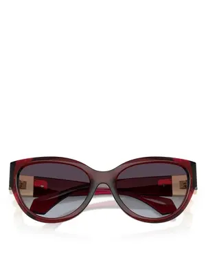Versace Cat Eye Sunglasses, 56mm