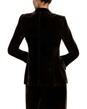 L'Agence Chamberlain Velvet Blazer