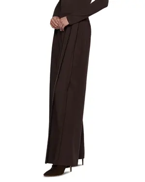 L'Agence Nova Pleated Wide Leg Pants