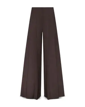 L'Agence Nova Pleated Wide Leg Pants