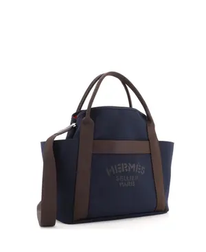 Hermès Sac De Pansage Groom Canvas Tote