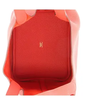 Hermès Picotin Lock Leather Bucket Bag