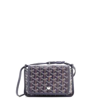 Goyard Plumet Clutch Wallet Coated Canvas - Blue