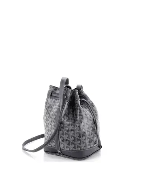 Goyard Pm Petit Flot Bucket Bag Coated Canvas