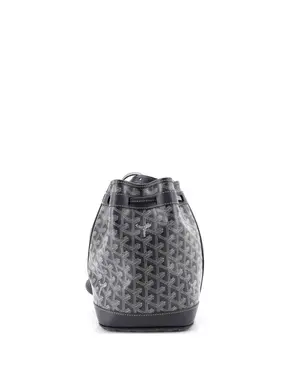 Goyard Pm Petit Flot Bucket Bag Coated Canvas