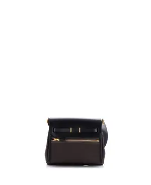 Hermès Herbag Zip Canvas & Leather Crossbody