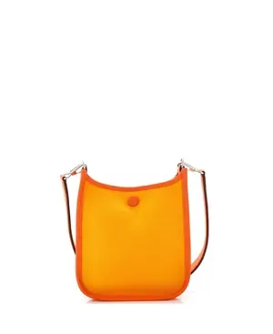 Hermès Neo Evelyne Canvas & Leather Crossbody