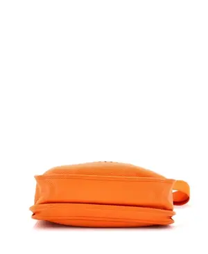 Hermès Gm Evelyne Iii Leather Crossbody - Orange
