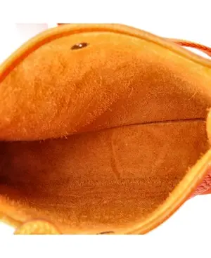 Hermès Evelyne Tpm Clemence Leather Crossbody Bag - Orange