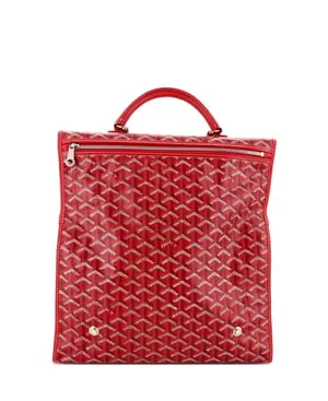 Goyard Saint Leger Briefcase Backpack Coated Canvas
