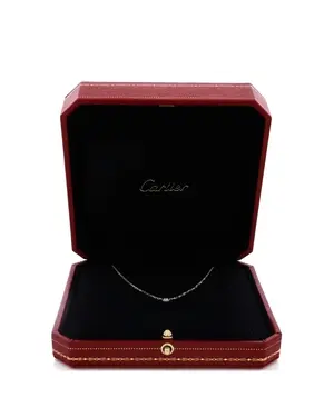 CARTIER Small D'amour Pendant Necklace 18k Gold With Diamond, 14.5
