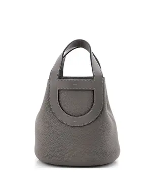 Hermès 18 In-the-loop Bag Clemence With Swift - Gray