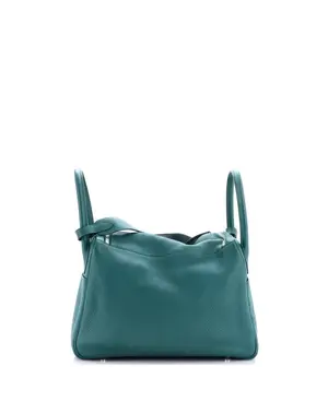 Hermès 30 Lindy Bag Clemence - Green