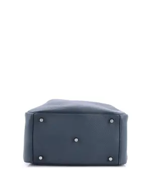 Hermès 30 Lindy Bag Clemence - Blue